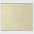 Neutral Burlap Wrapping Paper | Zazzle
