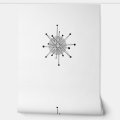 Neutral Colors Mid-Century Modern Atomic MCM Wallpaper | Zazzle