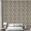 Neutral Stacked Rustic Stone Wallpaper | Zazzle