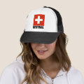 NEUTRAL (Swiss Flag) Cap | Zazzle