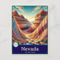 Nevada | Anime Style Cel Shaded Postcard | Zazzle