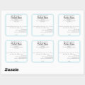 Nevada Cottage Food Business Blue Baking Label | Zazzle