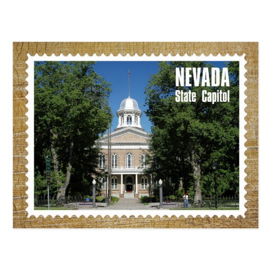 Nevada State Capitol Building, Carson City Postcard | Zazzle.com