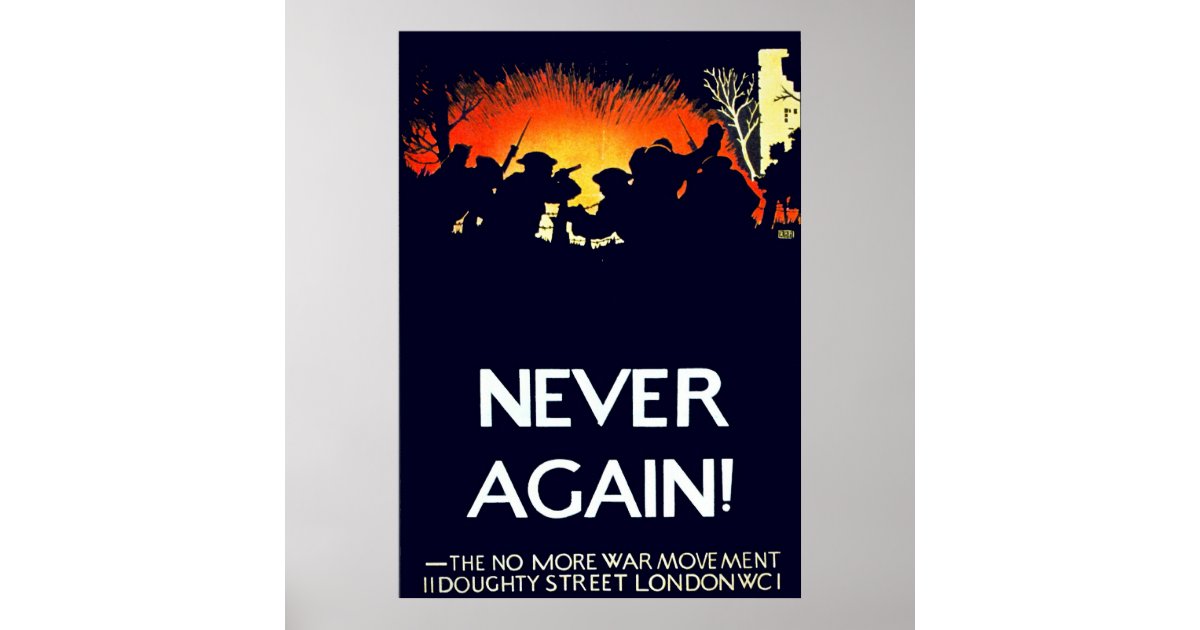 Never Again! - Poster | Zazzle