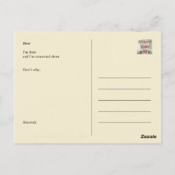 Never Again: Pro-Woman, Pro-Choice Postcard | Zazzle