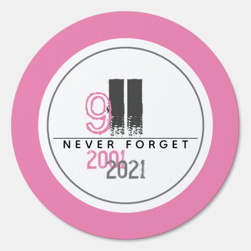 Never Forget 911 Pink World Trade Center Sign | Zazzle