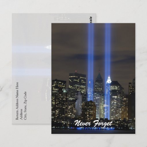 Never Forget Postcard | Zazzle