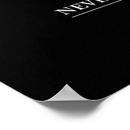 Never Forget - Poster (customizable) | Zazzle