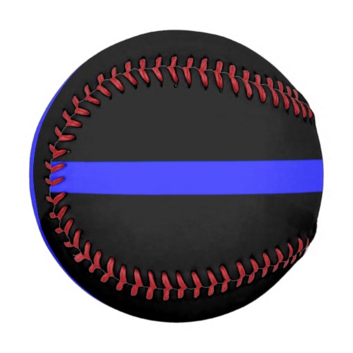 Never Forget Thin Blue Line Baseball | Zazzle
