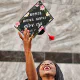 Never Give Up | Custom Class Year Graduation Cap Topper | Zazzle