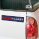 Never Hillary Bumper Sticker (Blue) | Zazzle