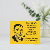 Never Moon A Werewolf Postcard | Zazzle