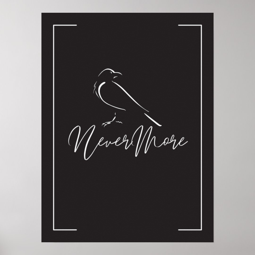 Nevermore Poster | Zazzle