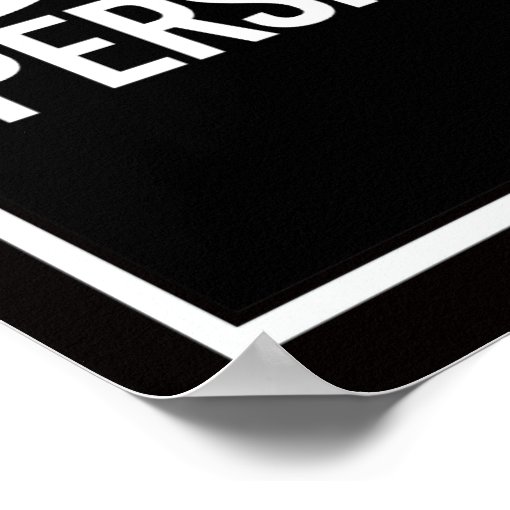 Nevertheless She Persisted - Elizabeth Warren -- Poster | Zazzle