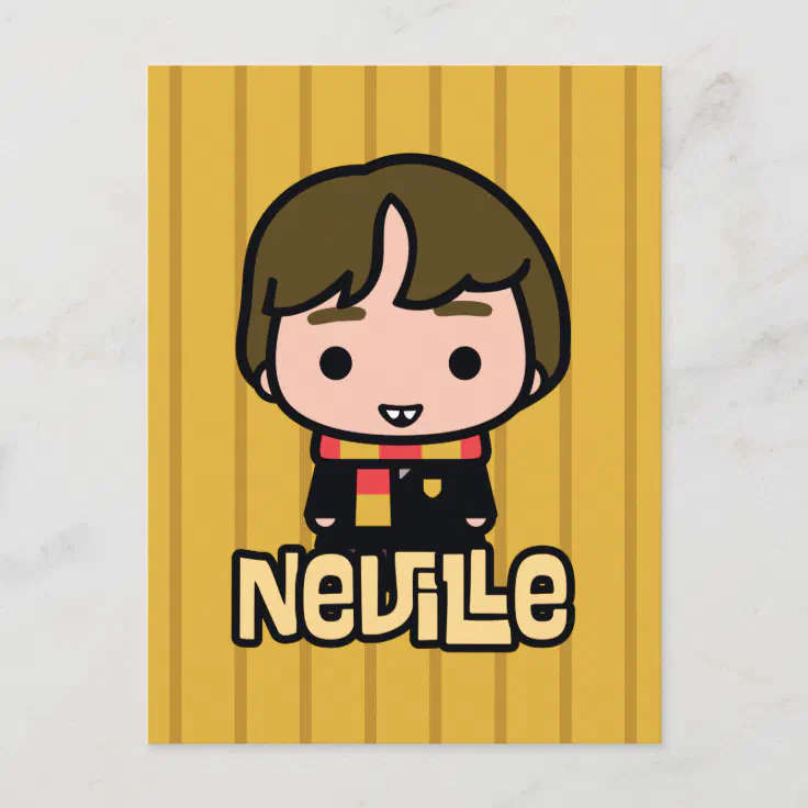 Neville Longbottom Cartoon Character Art Postcard | Zazzle