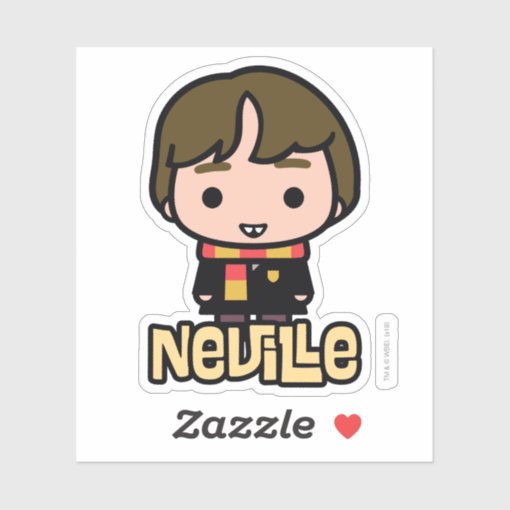 Neville Longbottom Cartoon Character Art Sticker | Zazzle
