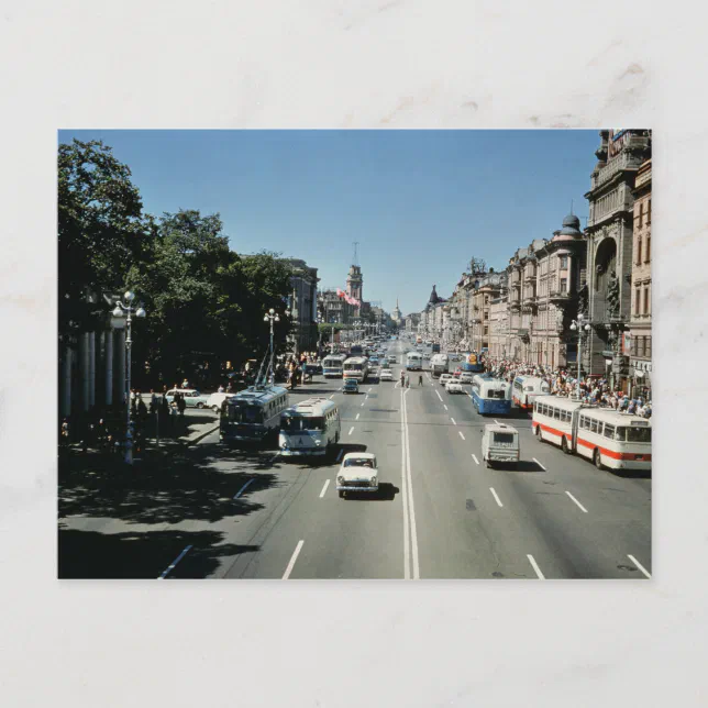 Nevsky Prospekt Postcard | Zazzle