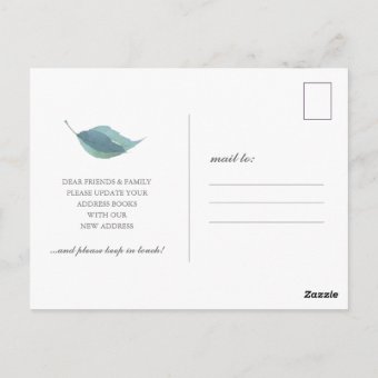 New Address Change of Address Moving Announcement Postcard | Zazzle