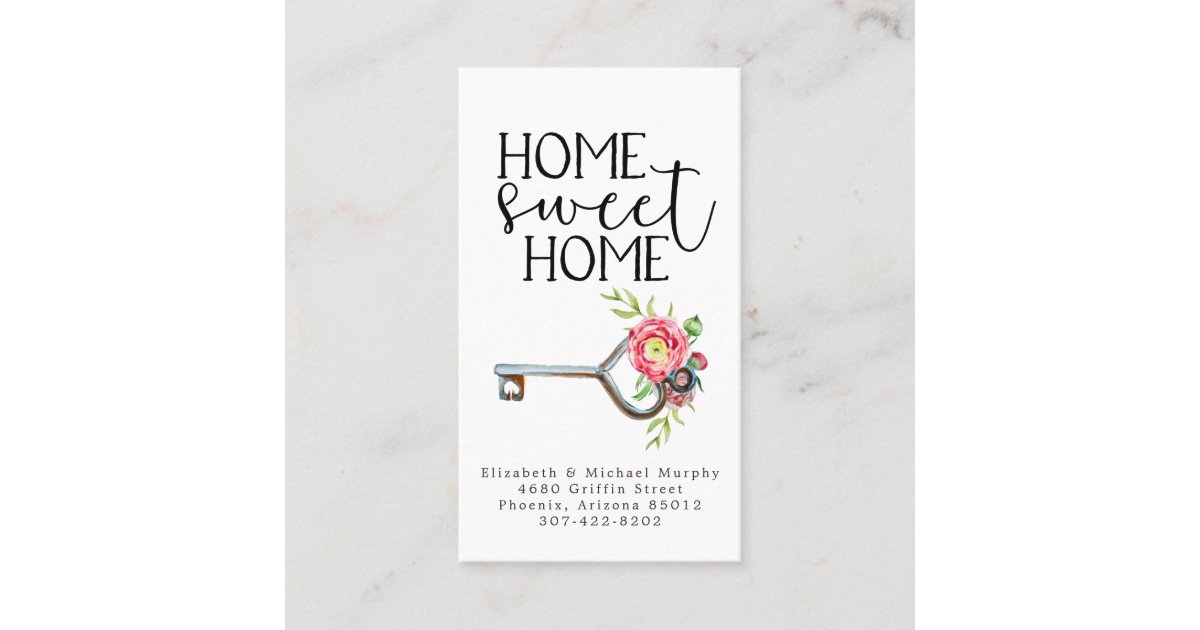 New Address Change of Address | Moving Insert | Zazzle