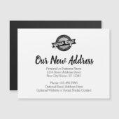 New Address Change with Business Logo | Zazzle