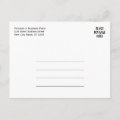 New Address Change with Business Logo Gray Announcement Postcard | Zazzle