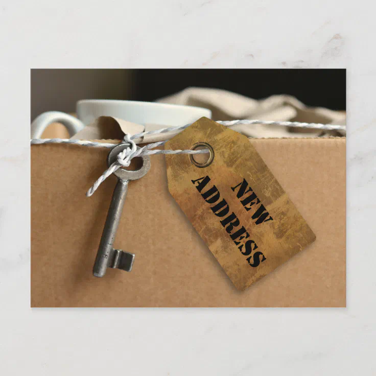 New Address Home or Business Postcard | Zazzle