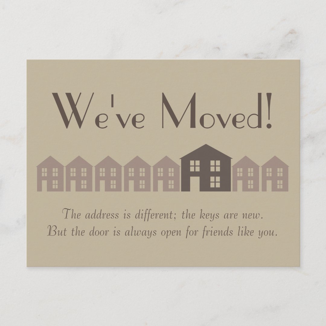 New Address Postcard | Zazzle