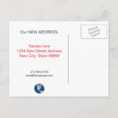 New Address Same Planet Announcement Postcard | Zazzle