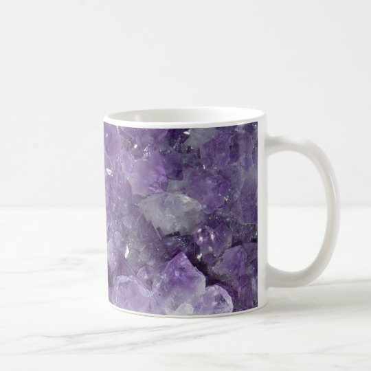 New Age Crystal Healing Amethyst Crystals Coffee Mug | Zazzle.com