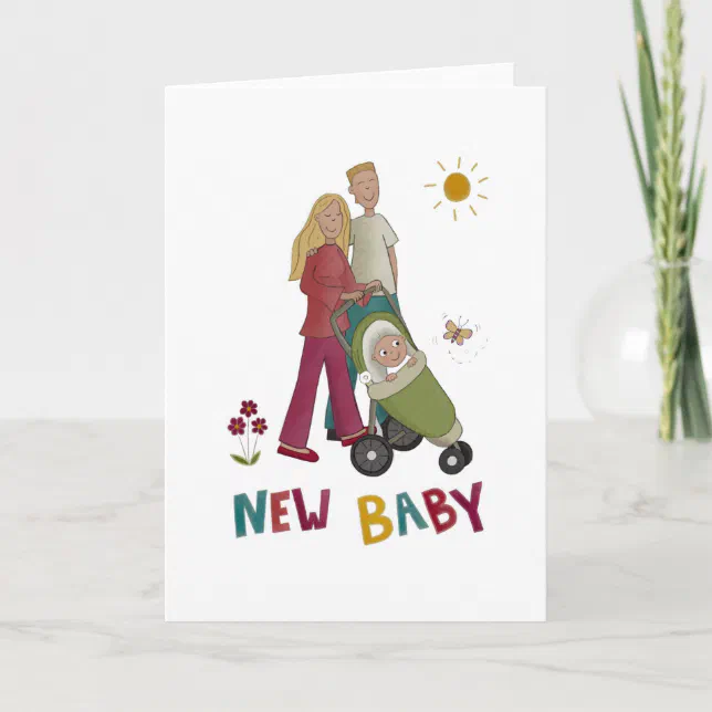 New baby card | Zazzle