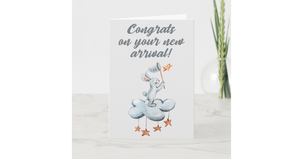 New Baby Congratulation Card | Zazzle
