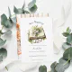 New Beginnings Bridal Shower Floral Open Book Invitation | Zazzle
