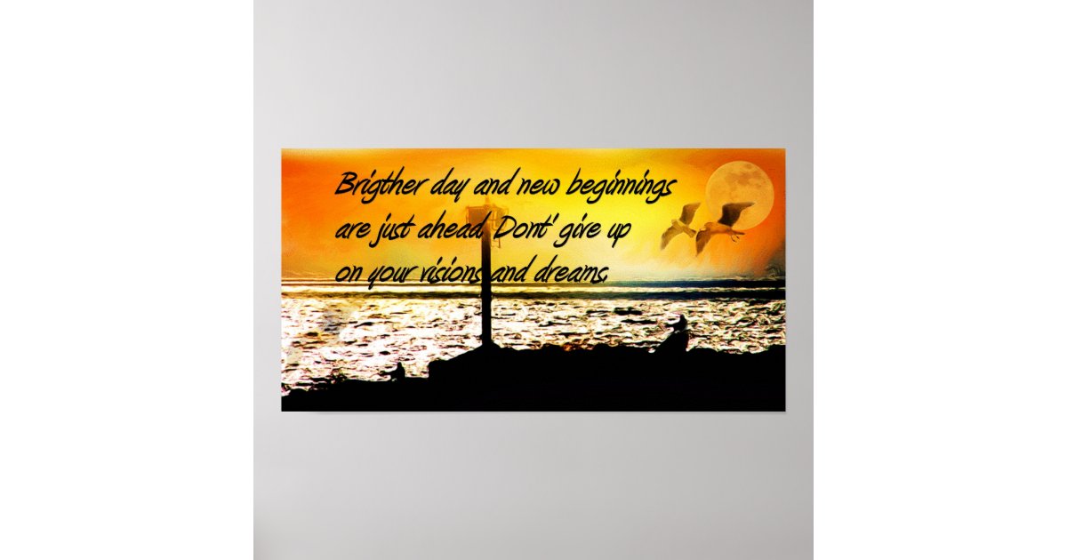 New Beginnings_ Poster | Zazzle