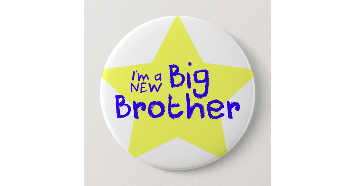 New Big Brother Pin | Zazzle