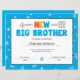 New Brother Certificate Sibling Certificate Award | Zazzle