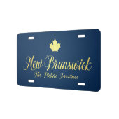 New Brunswick (decorative)G License Plate | Zazzle