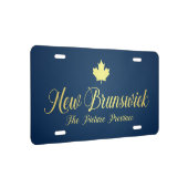 New Brunswick (decorative)G License Plate | Zazzle