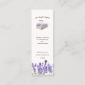 New chapter begins Baby Shower Bookmark Favor Mini Business Card | Zazzle