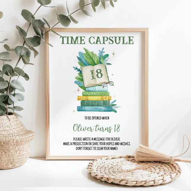 New Chapter Storybook Time Capsule Poster | Zazzle