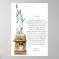 New Colossus Liberty Poem Poster | Zazzle