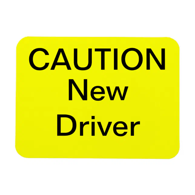 New Driver magnet | Zazzle