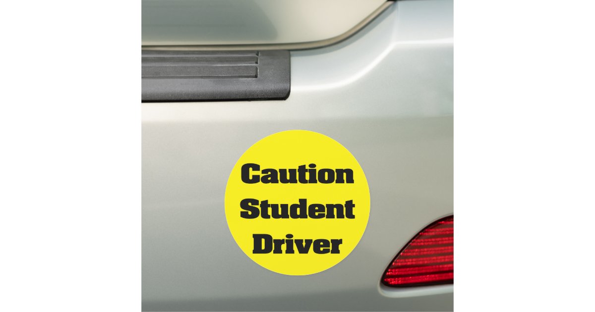 New Driver Safety Sign Caution Warning | Zazzle