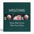 New Employee Binder WELCOME Part of Team | Zazzle