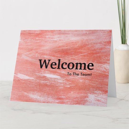 New Employee Welcome Card | Zazzle.com