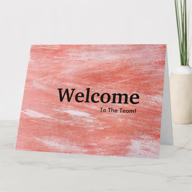 New Employee Welcome Card | Zazzle