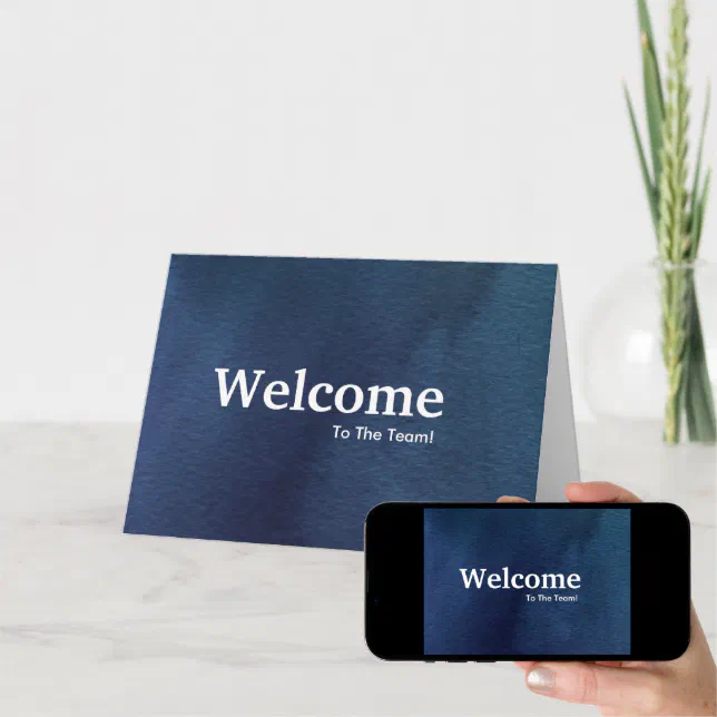 New Employee Welcome Card | Zazzle