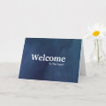 New Employee Welcome Card | Zazzle