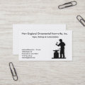 New England Ornamental Ironworks Business Card | Zazzle