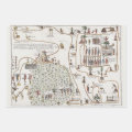 New England The World Aztec Rare Maps | Wrapping Paper Sheets | Zazzle