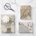 New England The World Aztec Rare Maps | Wrapping Paper Sheets | Zazzle